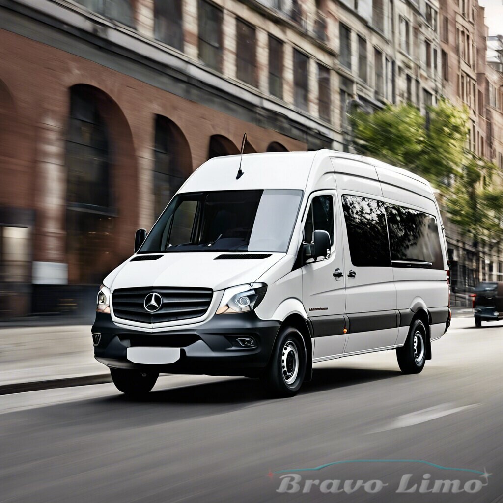 White Mercedes Sprinter (NJ) | 12 Passenger