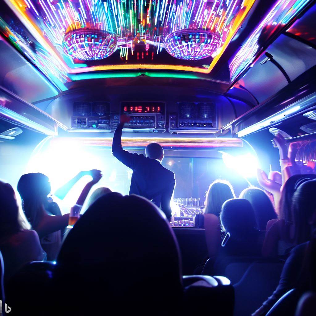 Rent Party bus with DJ