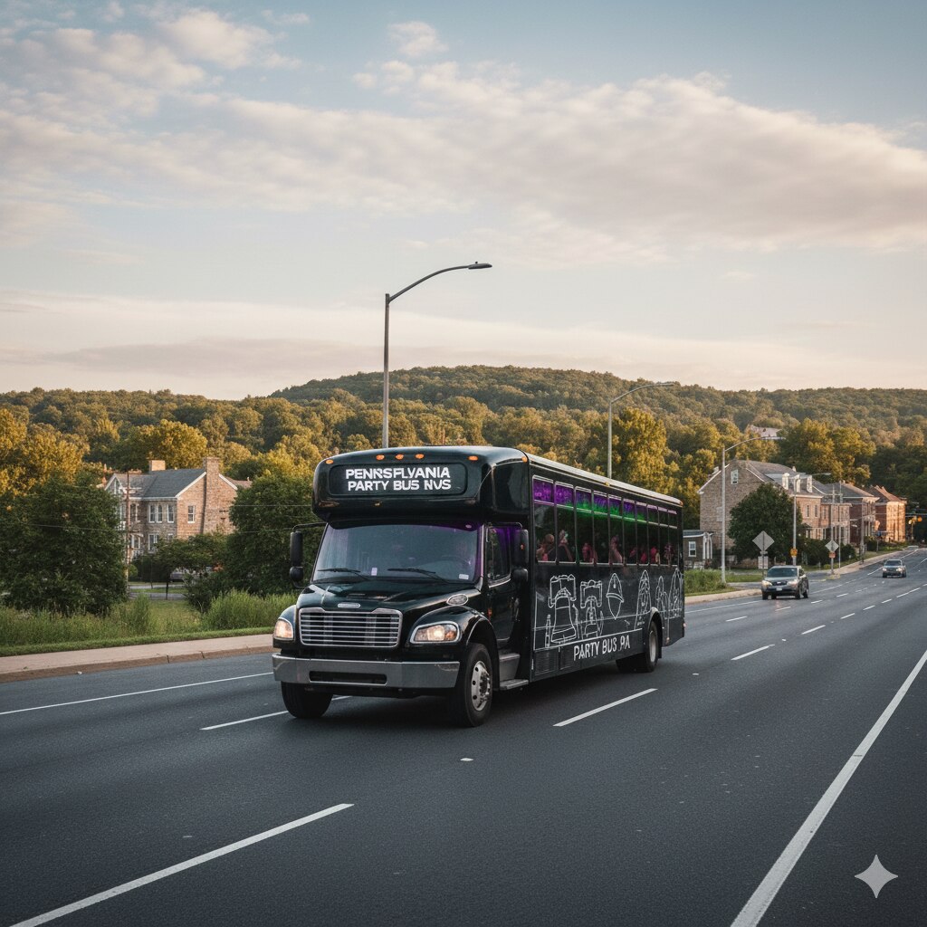 Pennsylvania Party Bus Rentals | Bravo Limo